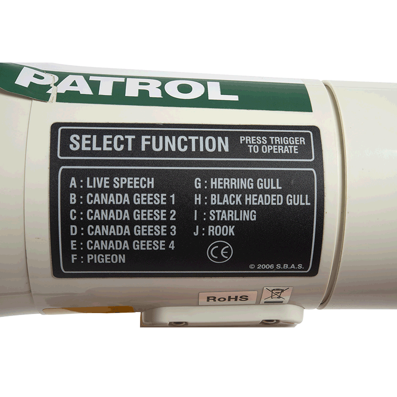 Scarecrow Goose Patrol Hand Held Portable Canada Goose Dispersal Unit