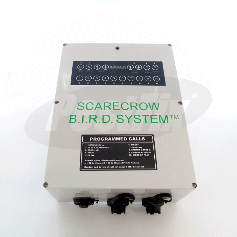 Scarecrow BIRD Scarer Bio Acoustic Bird Dispersal System