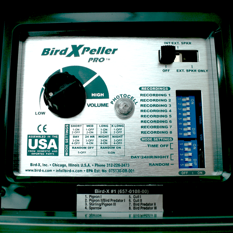 Birdxpeller Pro Sonic Bird Deterrent for Pigeons, Seagulls, Starlings ...