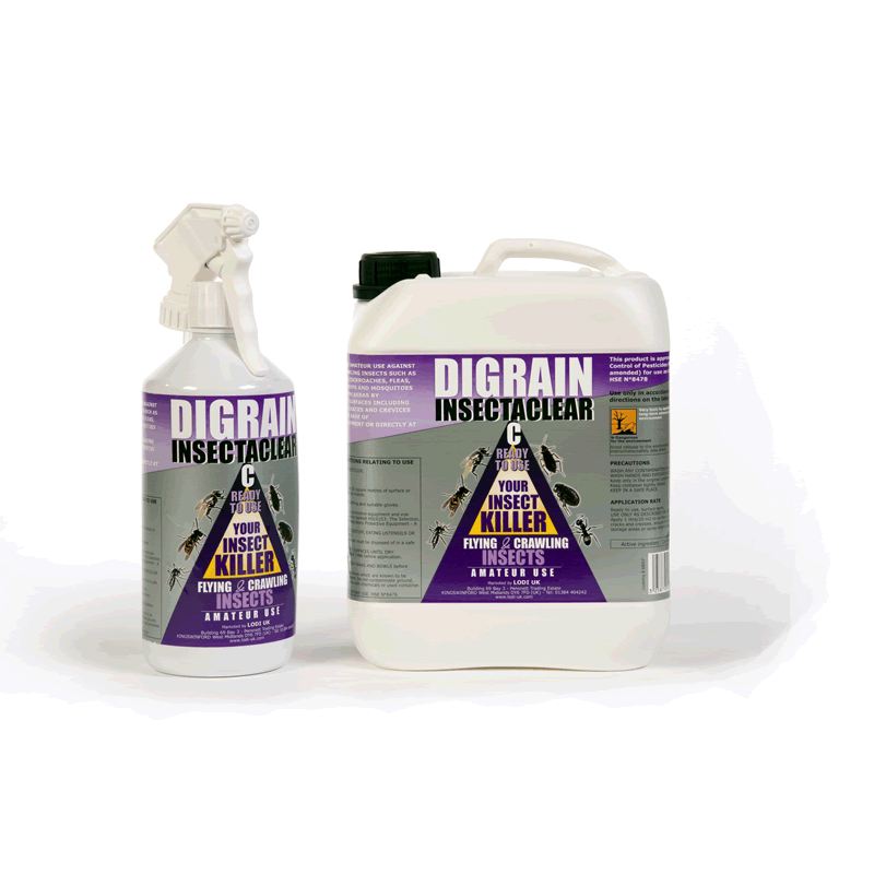 Digrain Insectaclear C Flea Killer Spray