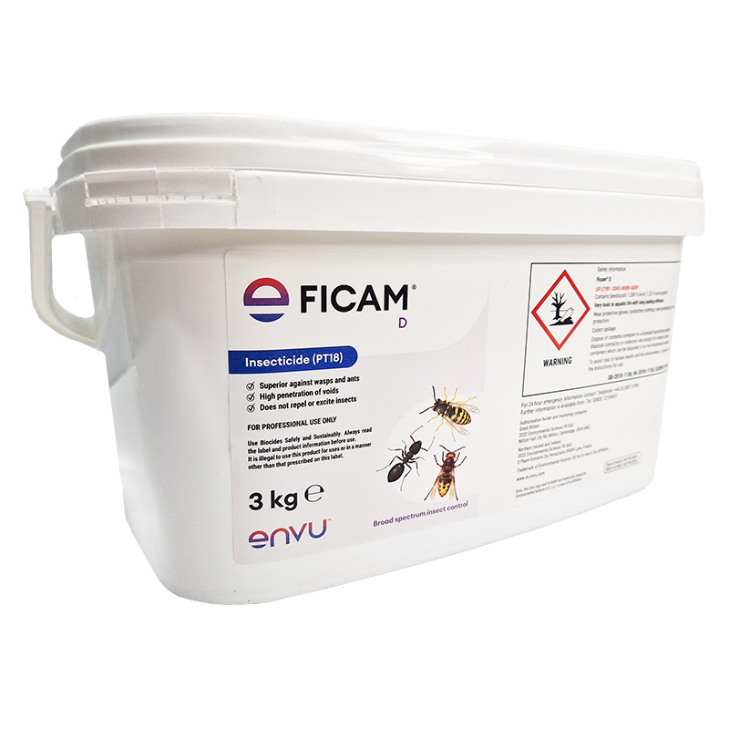 Ficam D Bendiocarb Dust Wasp, Hornet and Ant Killer