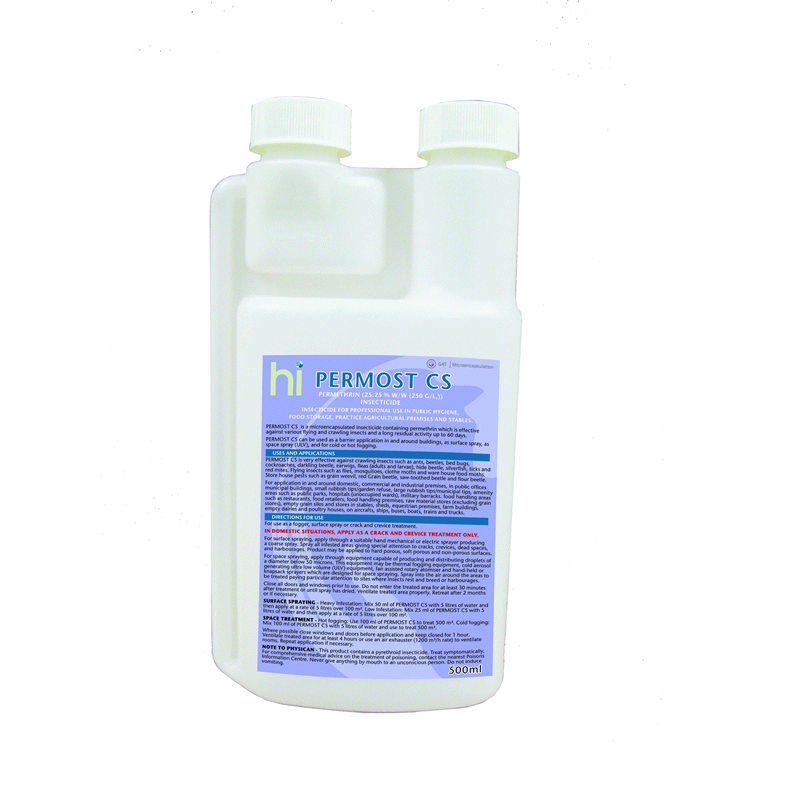 Permost CS microencapsulated insecticide containing permethrin