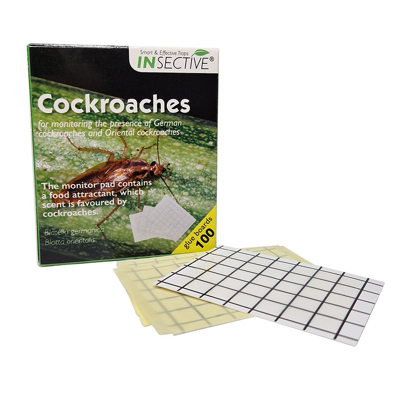 Insect Monitoring Glue Pads - 100 Pack