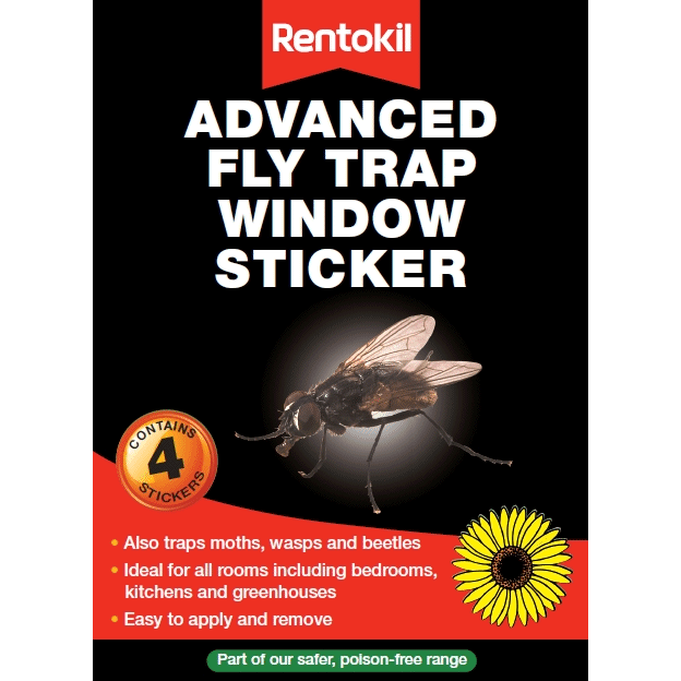 Rentokil Advanced Fly Trap Window Sticker