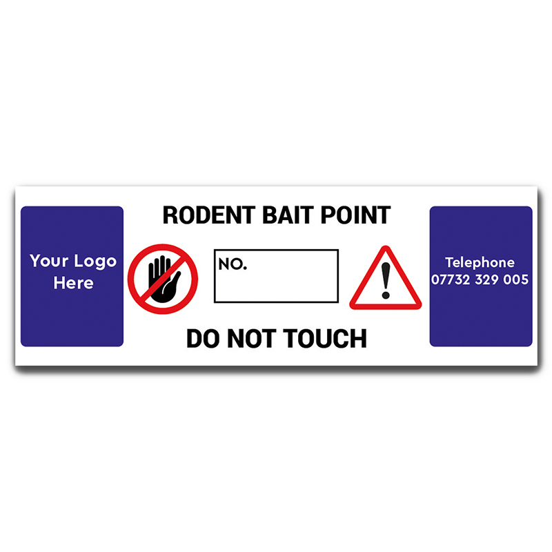 Rodent Bait Point Labels