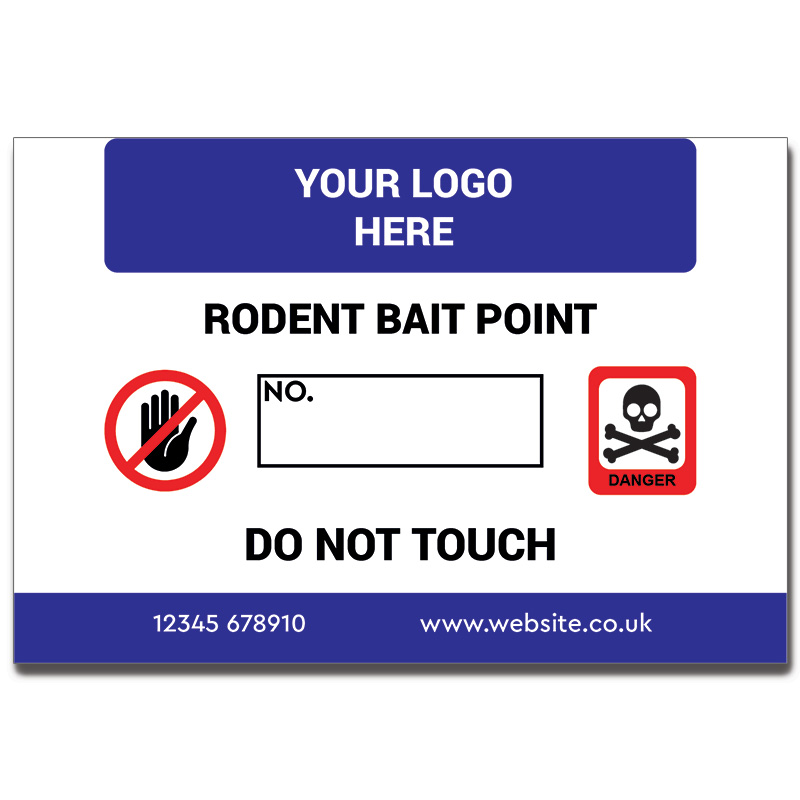 Rodent Bait Point Labels