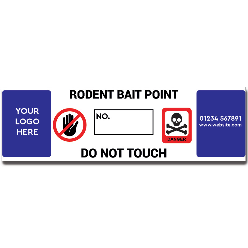 Rodent Bait Point Labels