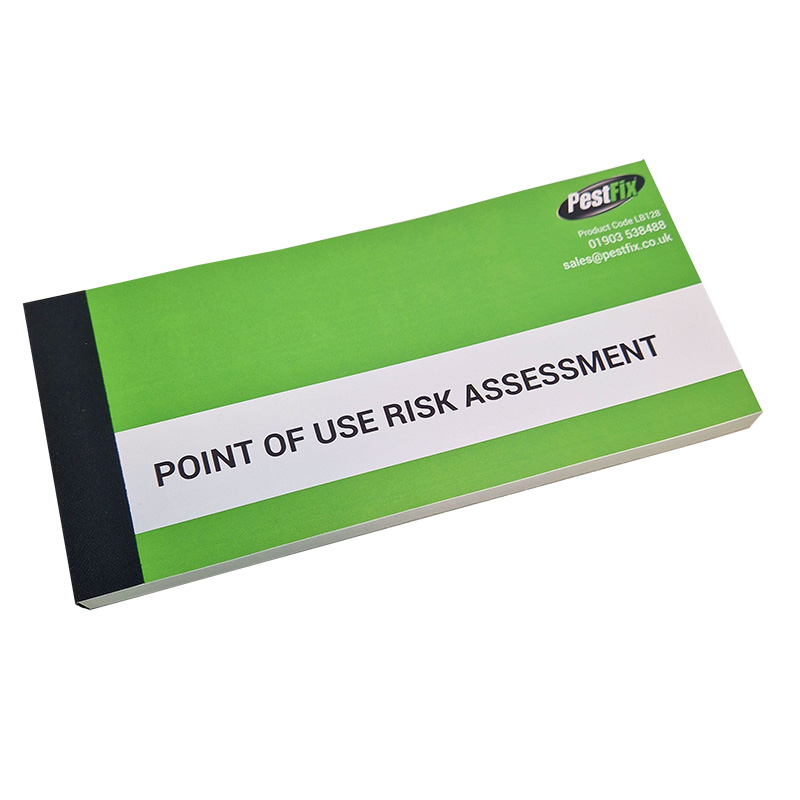 Risk Assessment Booklet DL Duplicate NCR (30 pages)