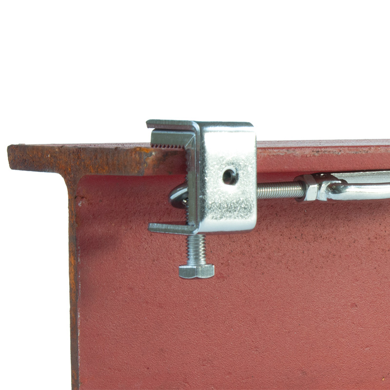 Beam Clamp M10 Toothed 0mm-20mm Flange (Netting Corner Fixing)