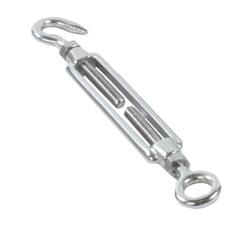 Barrel Strainers Turnbuckles M5, M6 M8 Hook Eye