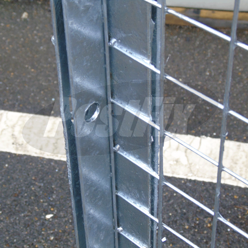 Access Gate For Bird Control Netting 50mm Galvanised Steel 2m X 1m