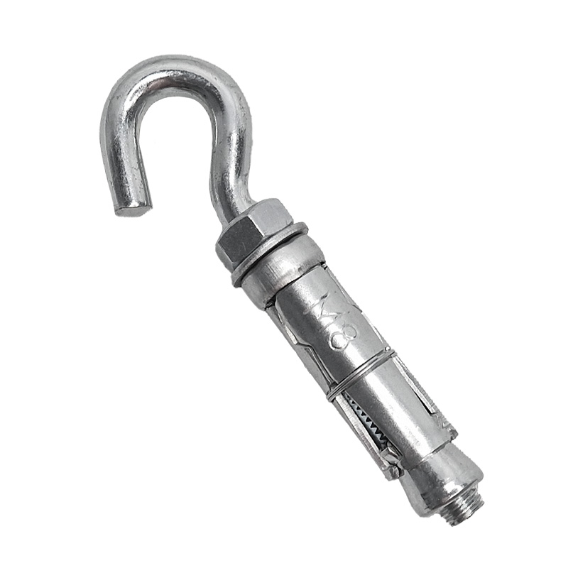 Corner Eye Bolt M8 Zinc Incomplete Eye