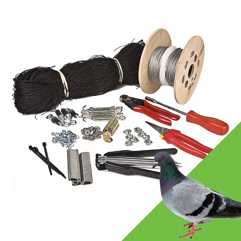 Pigeon Netting Kit For Cladding - 10m x 10m