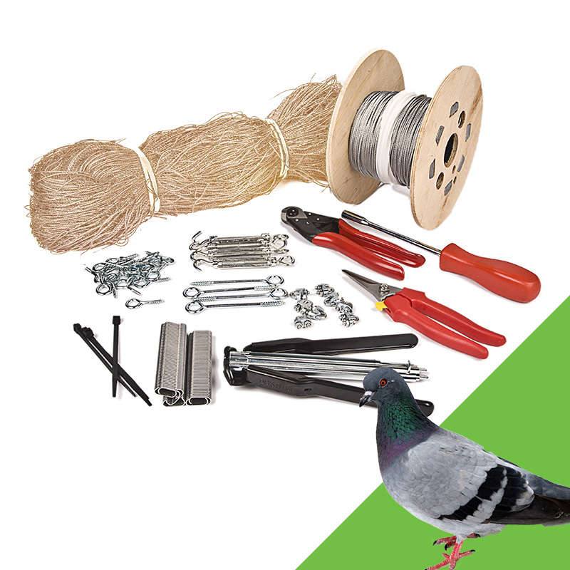 Bird Netting | 50 mm Black Pigeon Netting for Durable Bird Proofing
