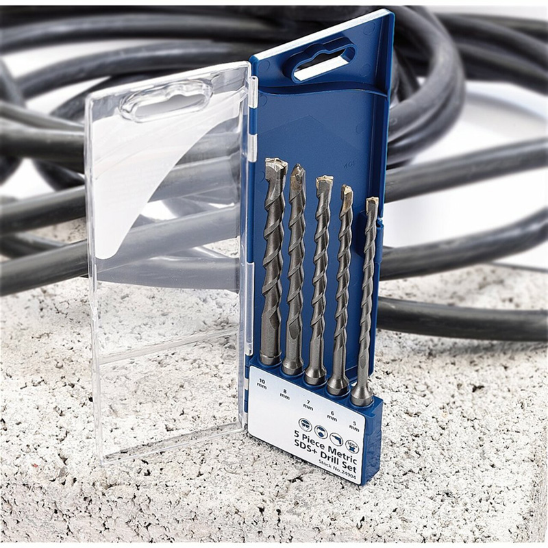 DRAPER SDS PLUS MASONRY DRILL BIT SET