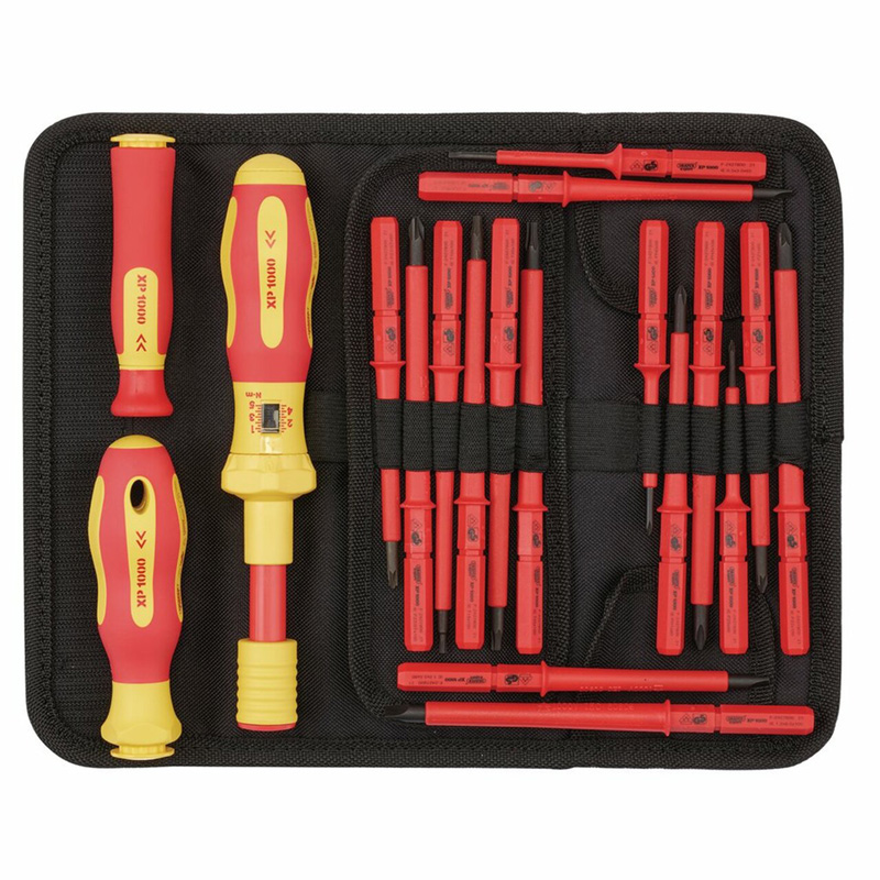 Draper XP1000 VDE Interchangeable Torque Screwdriver Sets