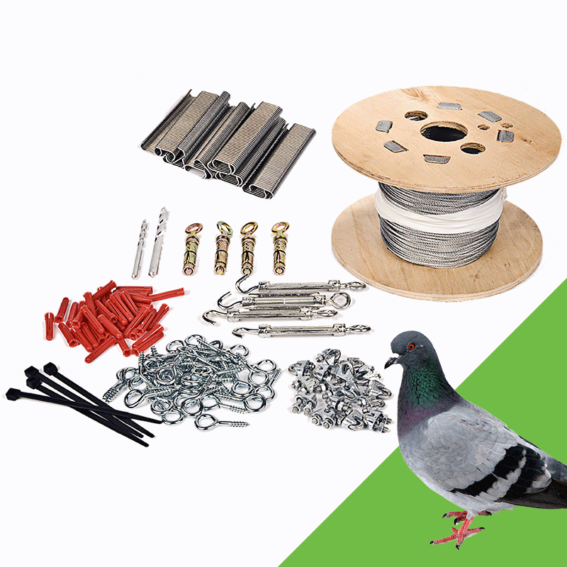 50mm Pigeon Netting Fixing Kits | All component hardware for masonry ...