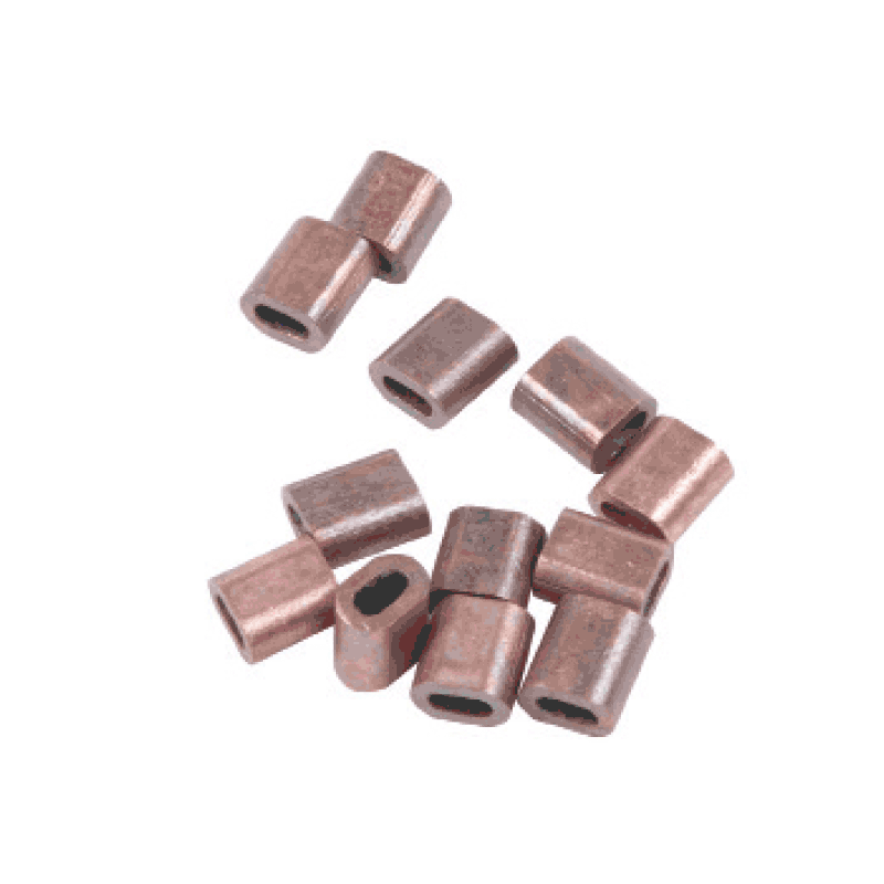 1mm Copper Ferrule Crimps - 100 pack