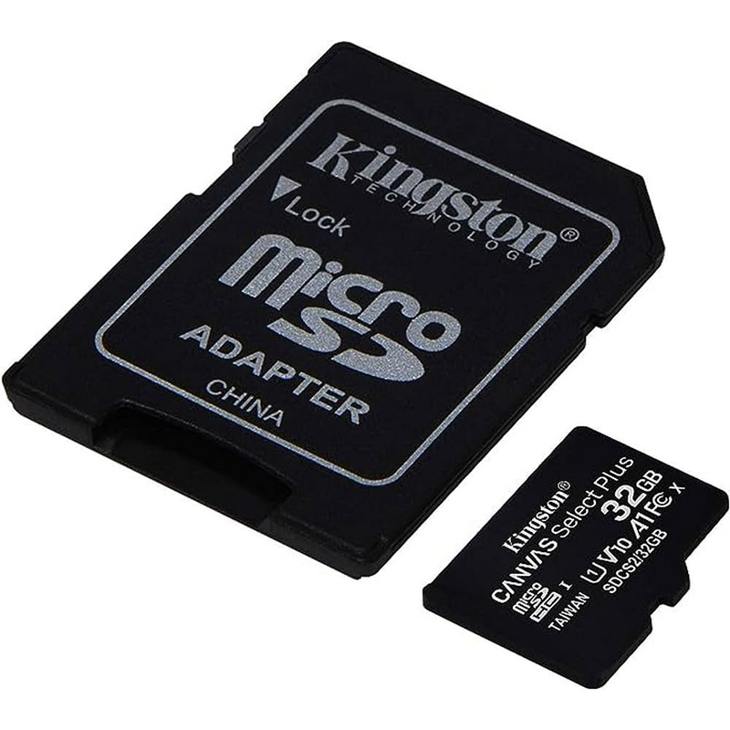 64GB microSD Memory Card with Adapter