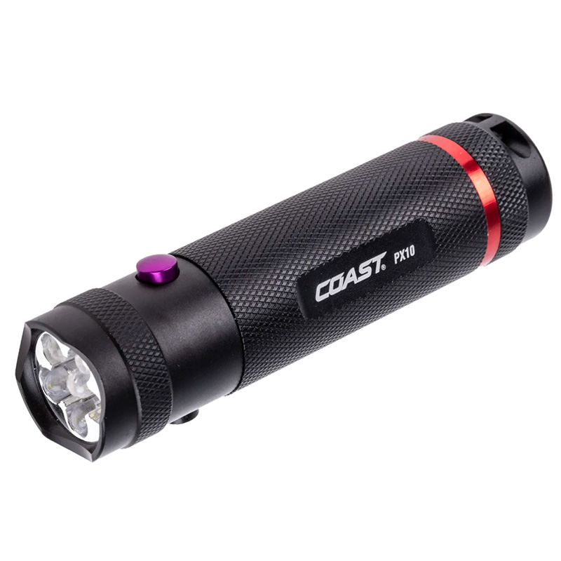 Coast PX10 Dual UV and White LED Torch