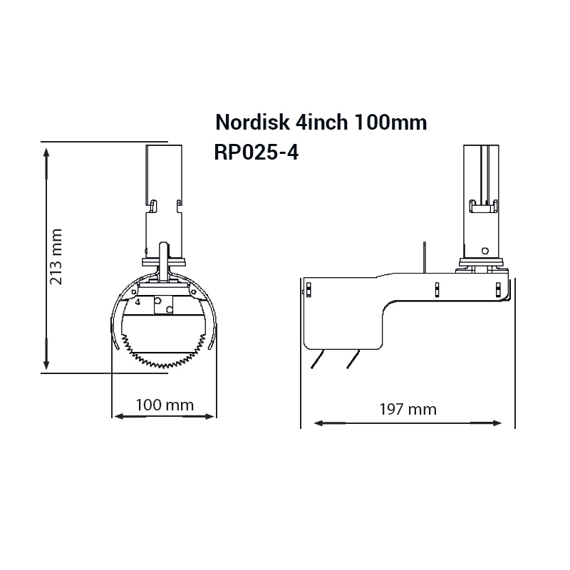 Nordisk Twin Flap Drain Rat Blockers TX11