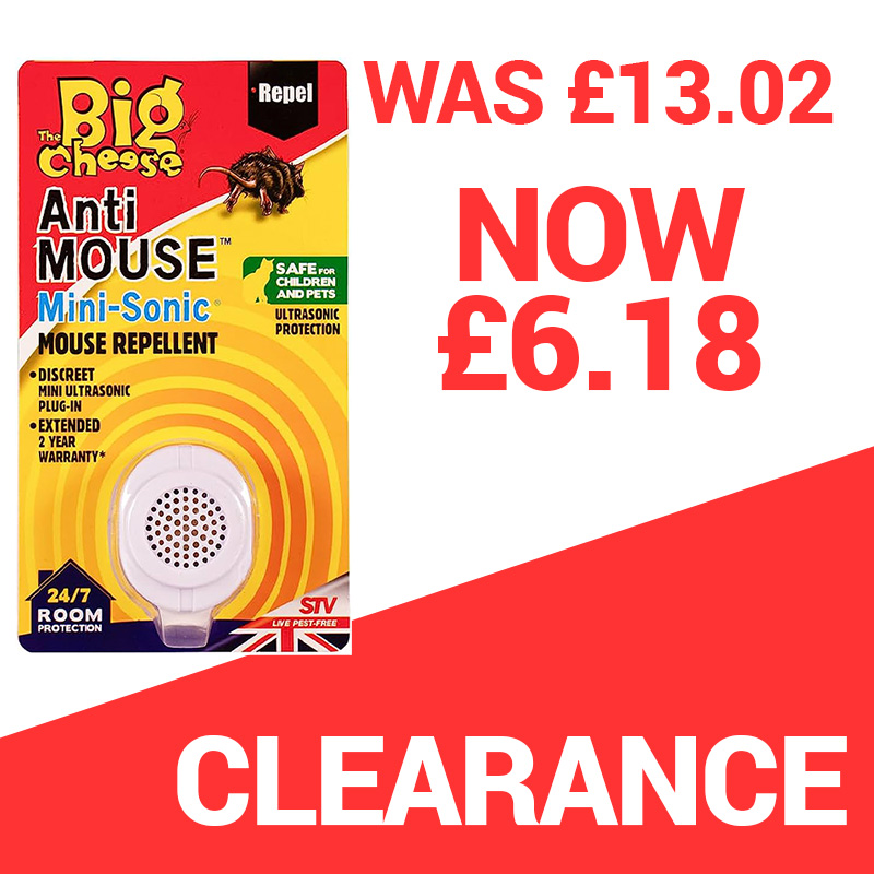 The Big Cheese Anti Mouse Mini Sonic Mouse Repellent