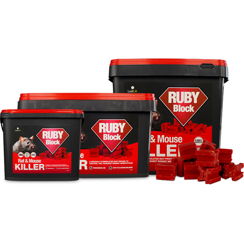 Ruby Block Rat and Mouse Killer