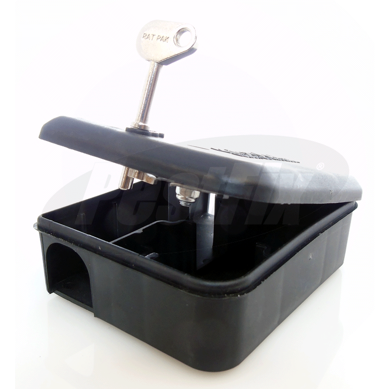 Quicklock Microbait Plastic Mouse Poison Box