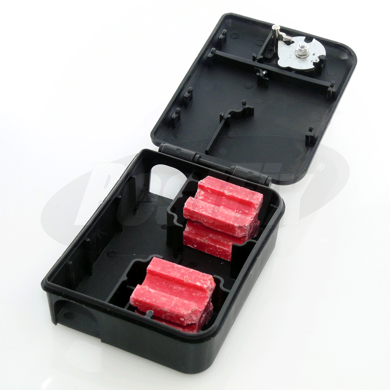 Quicklock Microbait Plastic Mouse Poison Box