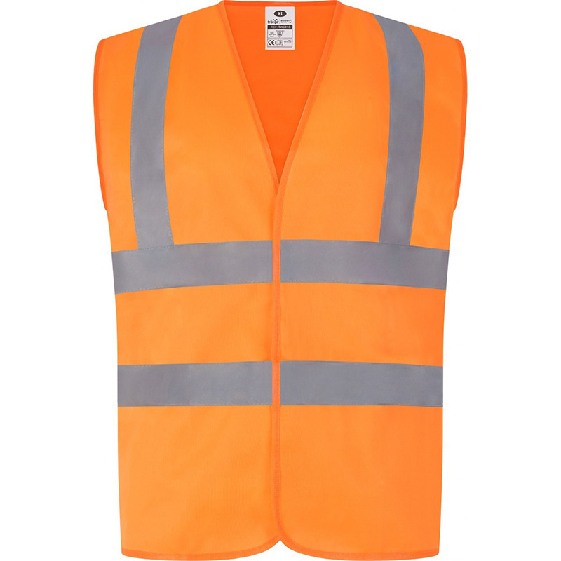 High Visibility Safety Vest - Orange