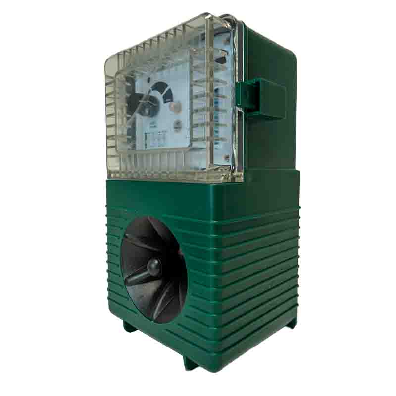 Ultrasonic Bird Repeller | 1-Speaker Audio Bird Deterrent System