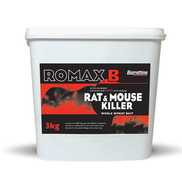 ROMAX B RAT & MOUSE KILLER WHOLE WHEAT £21.64 at PestFix